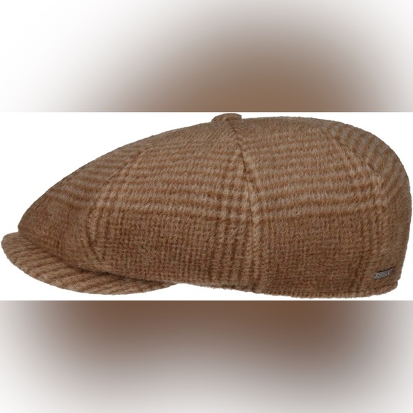 Stetson | Accessories | Stetson Poundhill Wool Mix 8 Panel Flat Cap ...